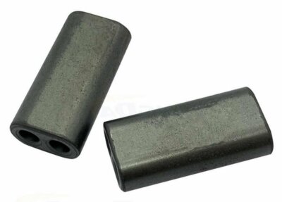PACK OF 2 FAIR-RITE BN73-6802 PIG NOSE BINOCULAR FERRITE CORES, 73 MIX ...