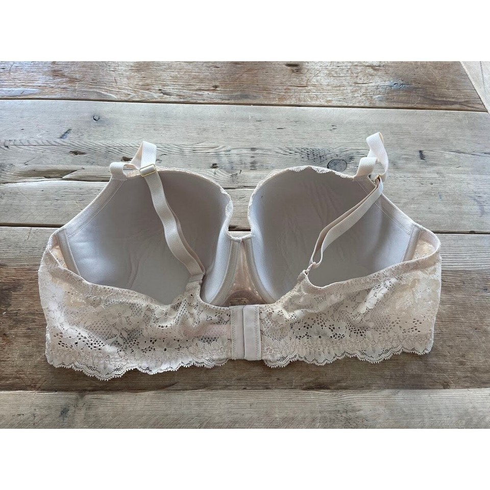 Victoria's Secret Marzipan Beige 44C Dream Angels Classic Coverage Demi ...