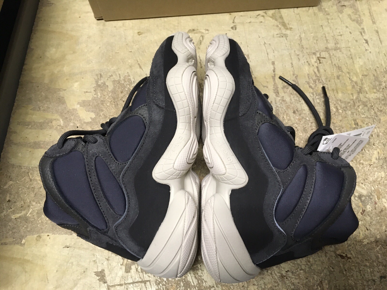 DS MENS Adidas YEEZY YZY 500 HIGH FW4968 SLATE NAVY SZ 4.5 AUTHENTIC | eBay