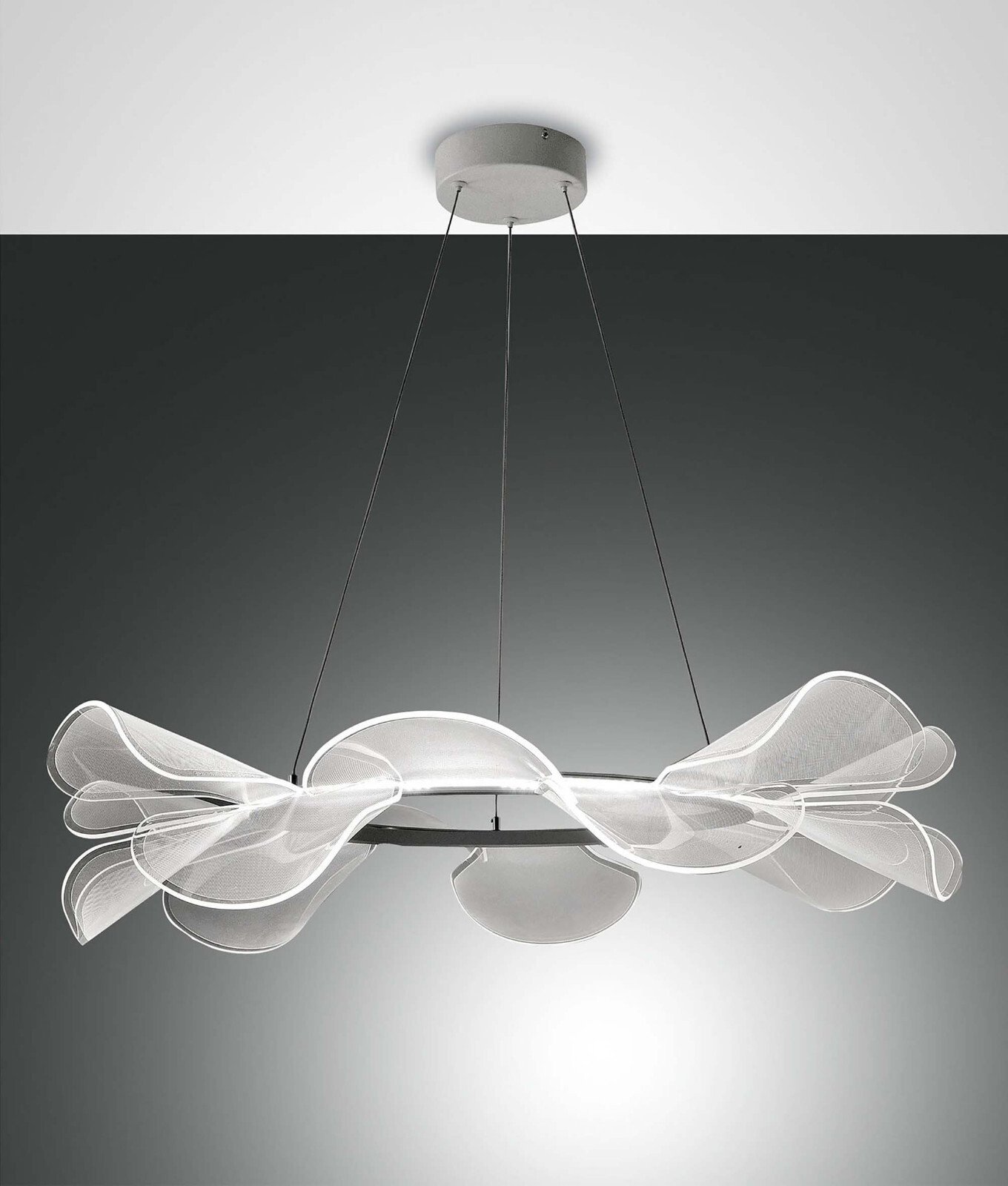 Lampadario a led moderno design metacrilato per cucina soggiorno FB ...