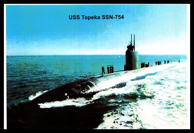 Postcard USS Topeka SSN-754 LP1 | eBay