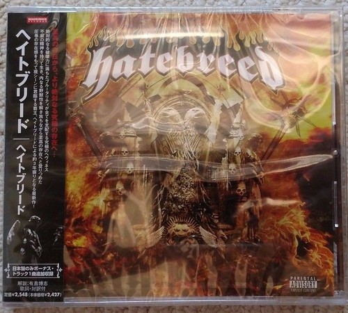 HATEBREED - Hatebreed JAPAN CD (Hardcore, Metalcore) SEALED | eBay