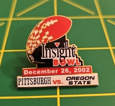 Insight Bowl 2002 Pittsburgh vs. Oregon Lapel Pin | eBay
