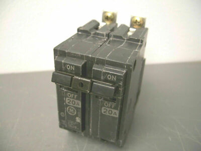 GE THQB CIRCUIT BREAKER THQB2120 20AMP 240VOLT 2POLE | eBay