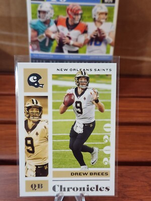 2020 Panini Chronicles Football Drew Brees - New Orleans Saints - Base ...