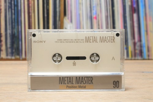 SONY Metal Master 90 Metall Kassette Cassette Tape - Unlabeled, TOP ...