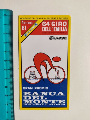 Adhesive Turn Dell 'em Ilia 81 Bank Of Monte Bologna Ravenna Sticker ...
