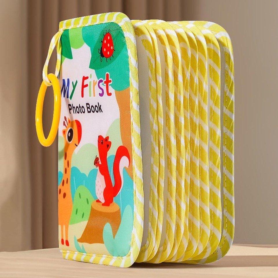 My First Family Album Baby Photo Soft Book Children's m-A --DIY Albu ...