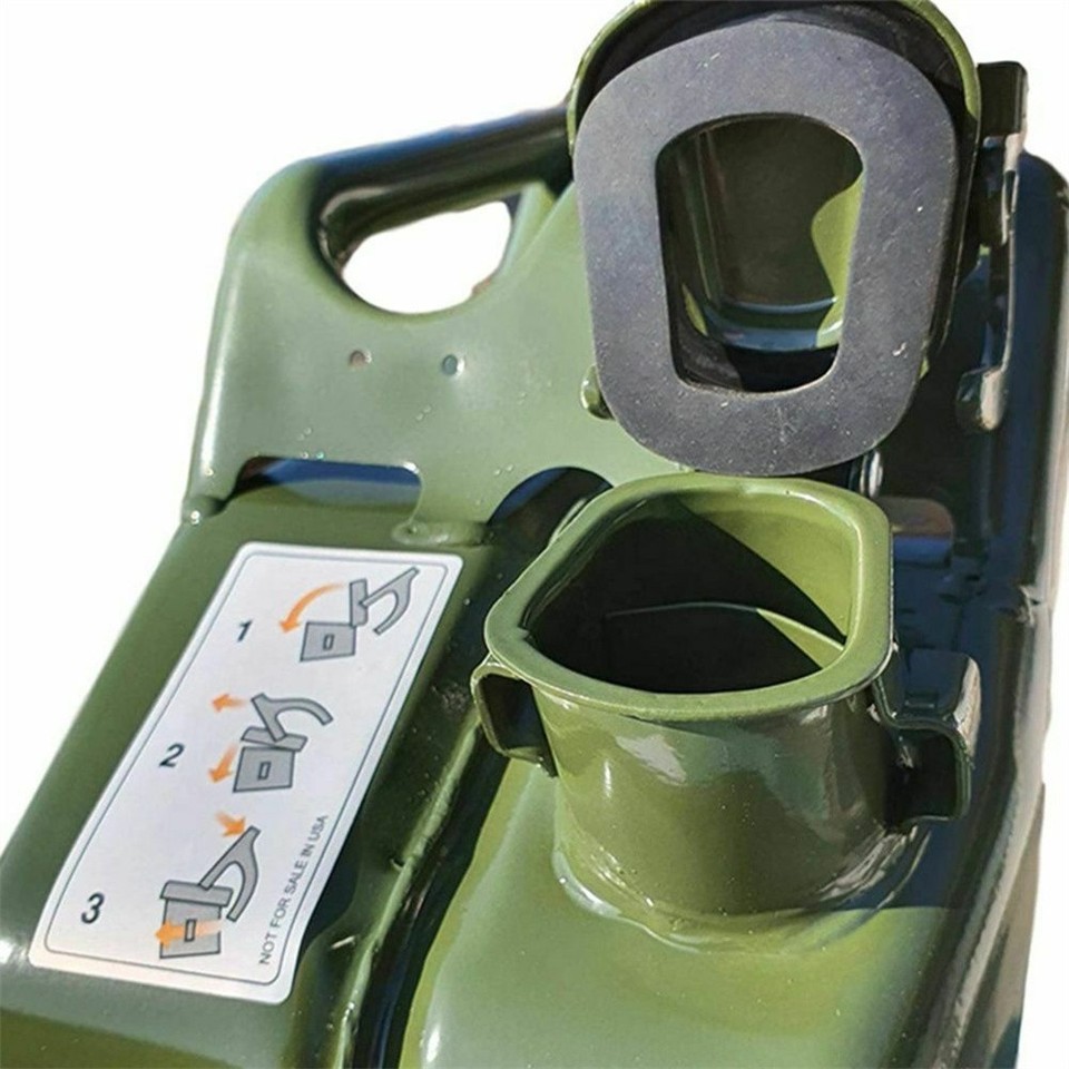 5x RUBBER SEAL Metal Fuel Can Spout For Jerry Cans Petrol Canister For ...