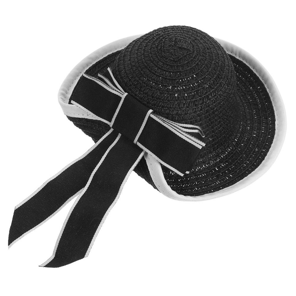 Miniature Knitting Straw Hats Dollhouse Diy Craft Decoration Small Prop ...