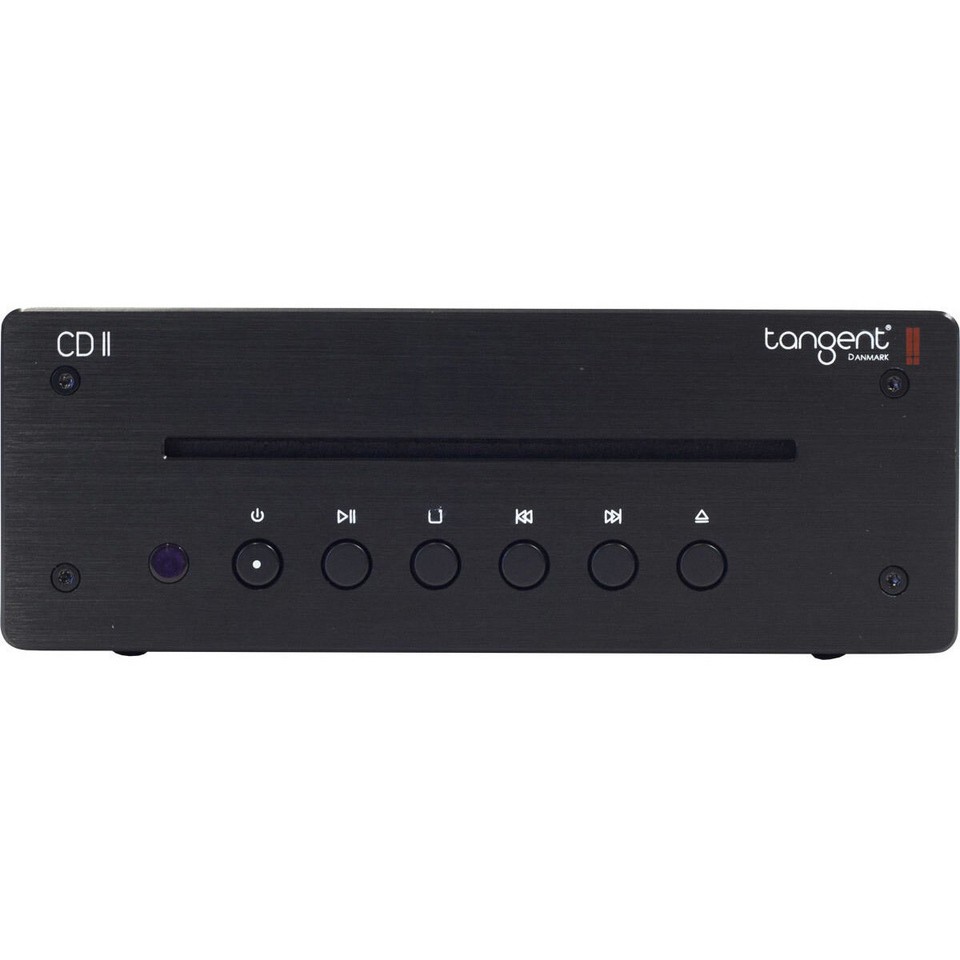 Tangent CD II CD Player - Slim Small Compact Disc + Remote & Optical ...