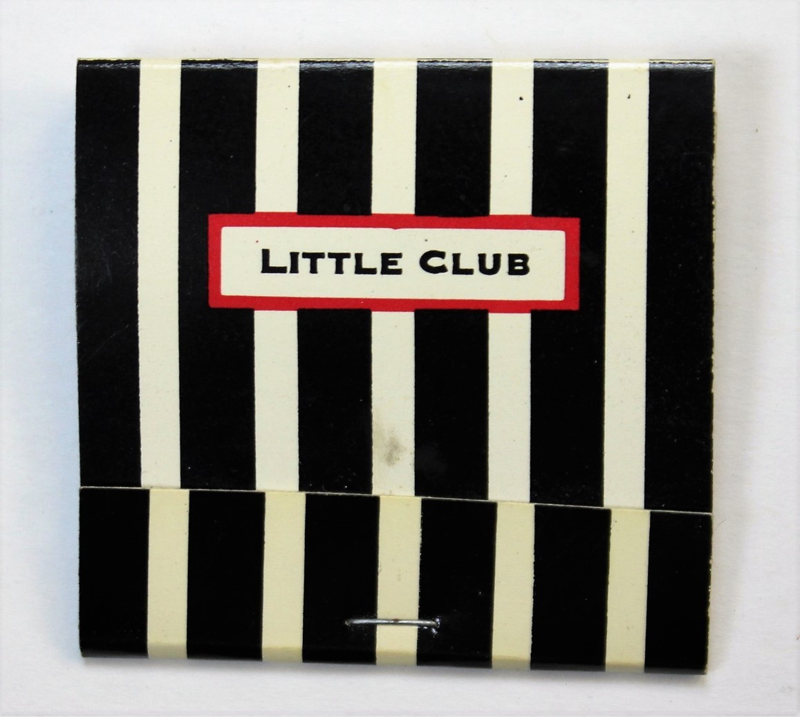 Little Club B&W Stripe Matchbook | eBay