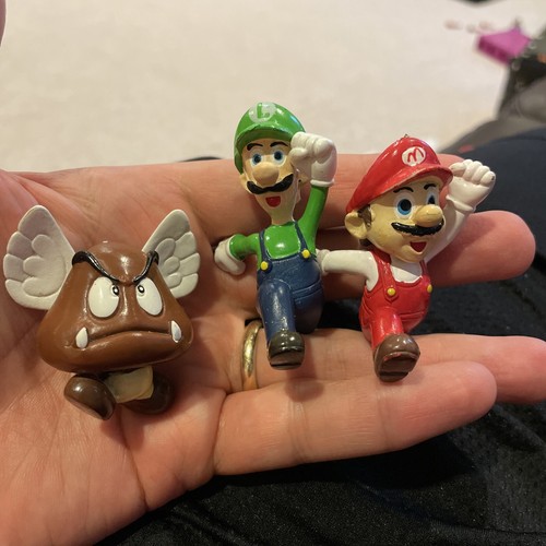 Super mario Sonic Olympics Brothers goomba luigi pvc figures ko bootleg ...