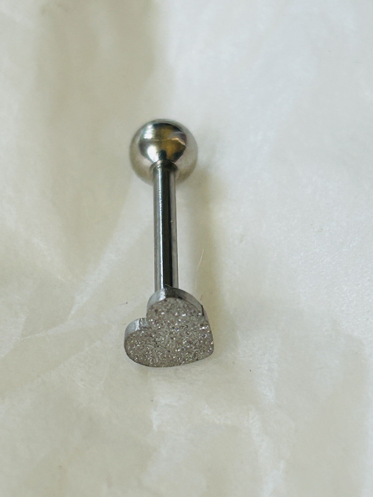 Tongue Peircing Bar Crystal Surgical Steel 16G Barbell Body Jewellery ...