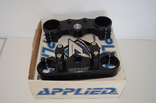 APPLIED RACING 18MM OFFSET TOP BOTTOM TRIPLE CLAMP TREE BAR MOUNT KTM ...