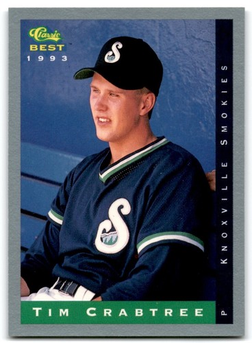 1993 Classic Best Tim Crabtree Knoxville Smokies #66 | eBay