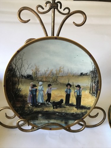 Lenox It's A Keeper Plain Folk Collection by Al Koenig Art Plate 1993 # ...