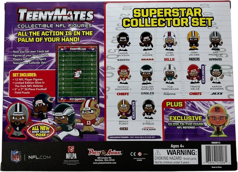 TeenyMates NFL 2025 SERIES 13 SUPERSTAR COLLECTOR GIFT SET BOX - Free ...