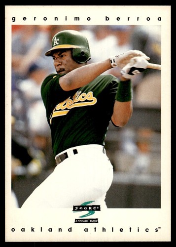 1997 Score Baseball Card Geronimo Berroa Oakland Athletics #37 | eBay