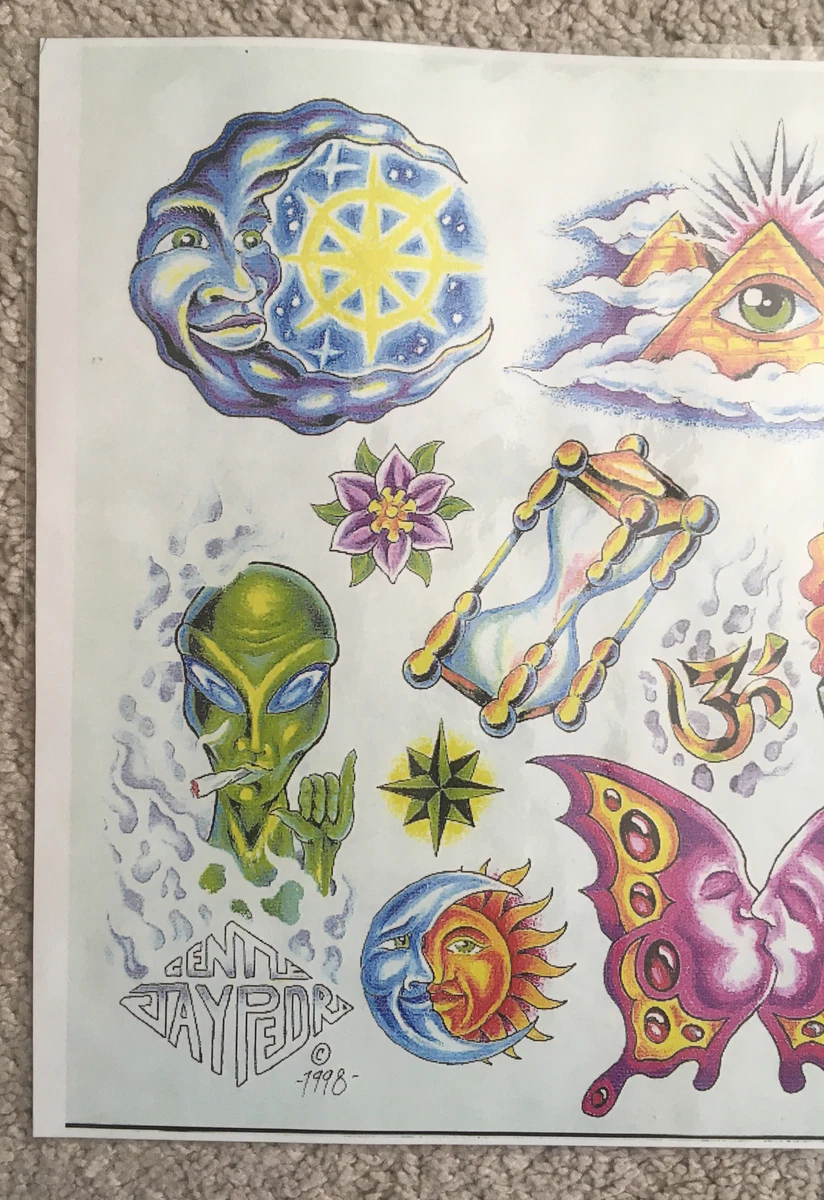 Traditional Alien Tattoo