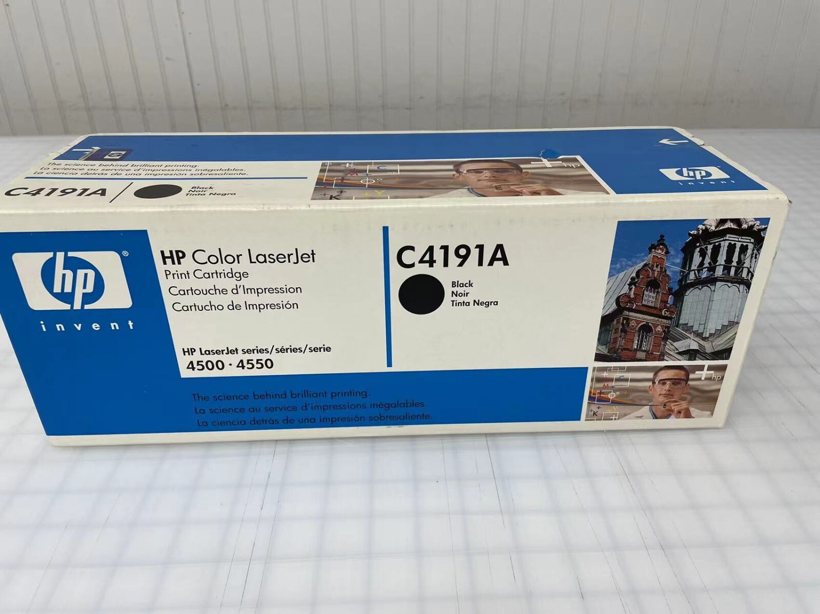 New Genuine HP C4191A Laserjet Black Toner Cartridge 4500 4550 | eBay