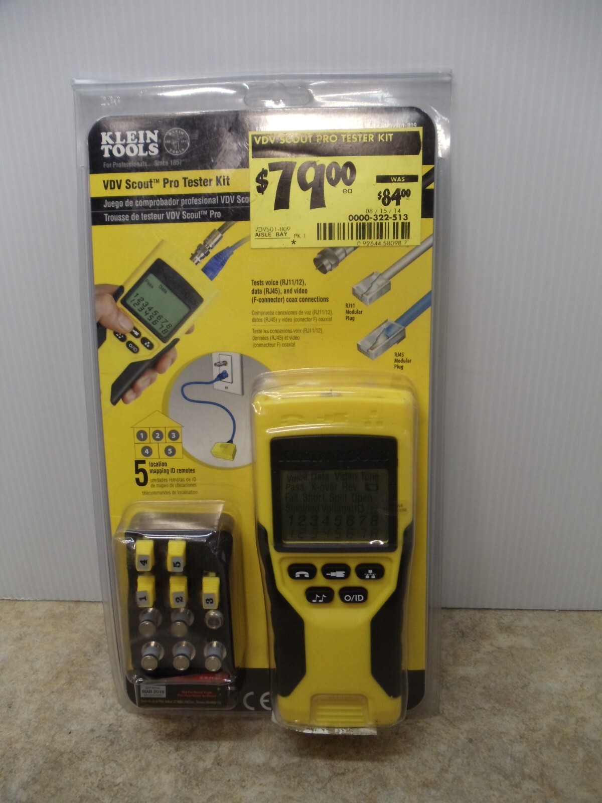 Klein Tools VDV501-809 VDV Scout Pro Tester Kit - | eBay