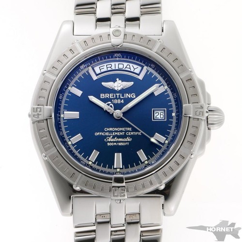 Breitling Headwind Blue Men's Watch - A45355 for sale online | eBay