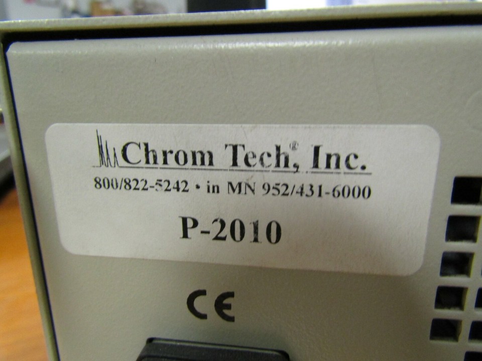 👀 CHROM TECH SERIES III HPLC PUMP P-2010 | eBay