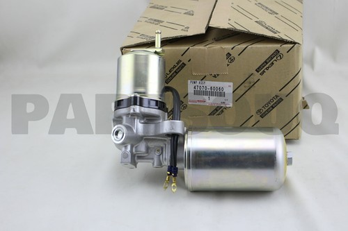 4707060060 Genuine Toyota PUMP ASSY, BRAKE BOOSTER W/ACCUMULATOR 47070 ...