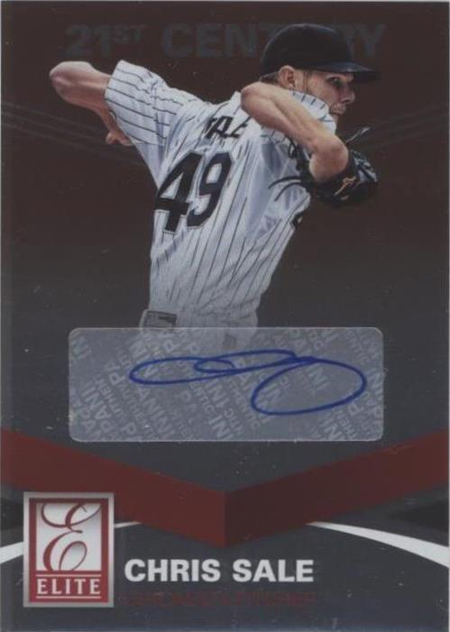 2015 Panini Elite - Signatures Chris Sale #69 21st Century (AU) for ...