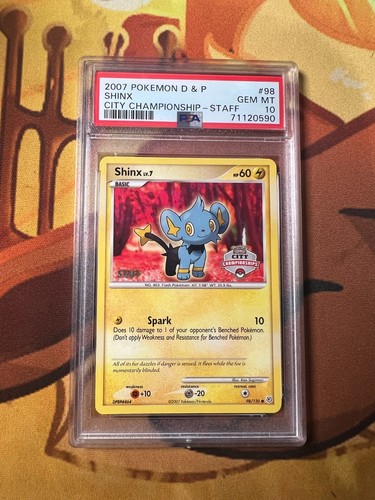Shinx City Championship STAFF stamped PSA 10 pop 13 | eBay