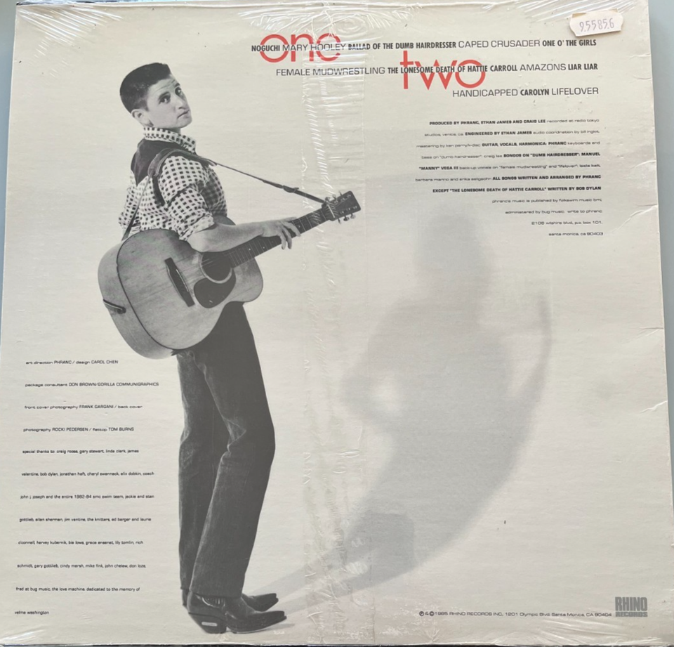Phranc, Folksinger, LP, NEW, Sealed, Original US 1985 Pressing | eBay