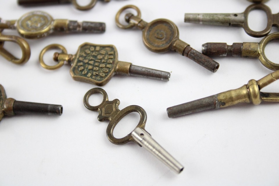Job Lot Antique / Vintage POCKET WATCH KEYS Inc. Various Styles | eBay