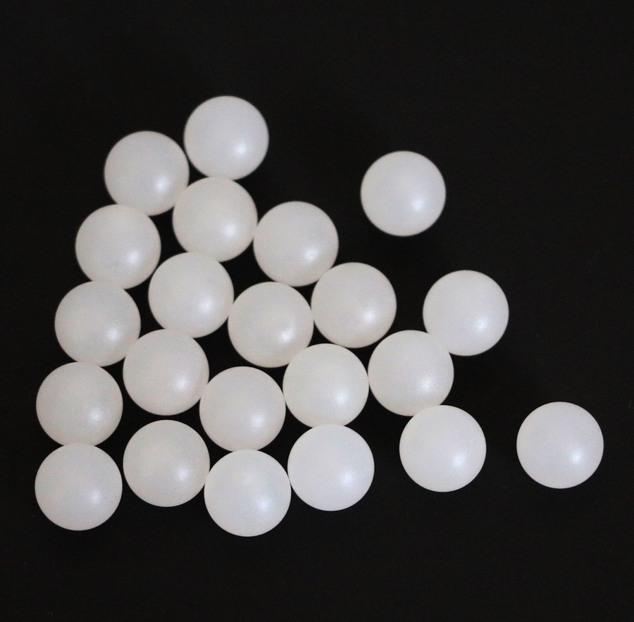 18mm Polypropylene ( PP ) Solid Plastic Bearing Balls Precision Sphere ...