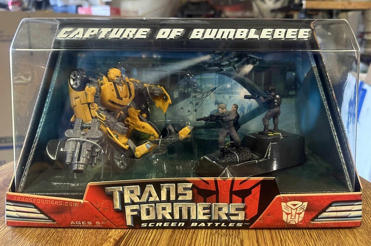 Transformers 1 Bumblebee Captured Transformers (Movie) Cyber Slammers