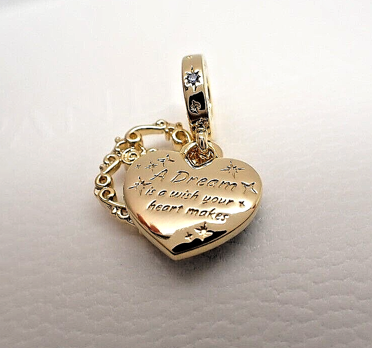 Authentic Pandora #763072C01 Disney Cinderella's Carriage & Heart ...