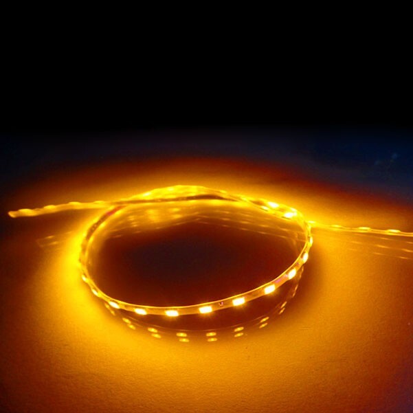 Super Bright 4X Amber 90cm 90leds 2835 SMD Slim Flexible LED Strip ...