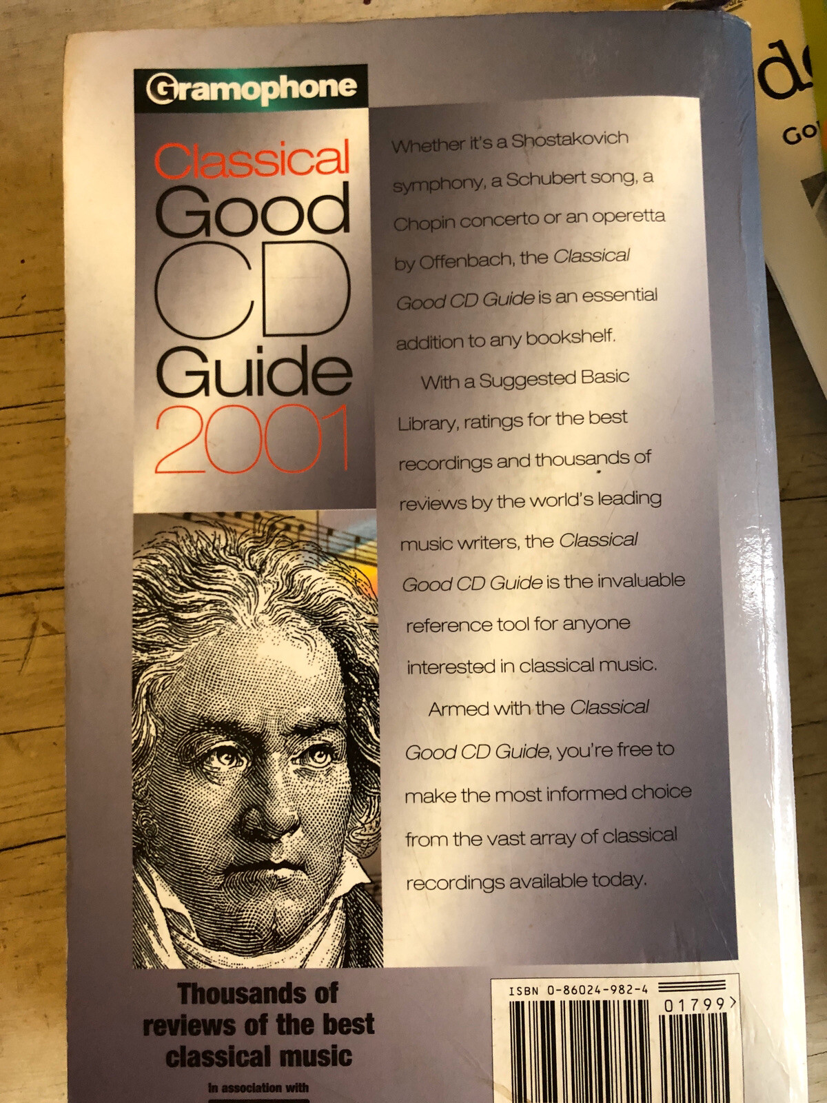 Gramophone Classical Good CD Guide 2001 (Gramophone Classical Music ...