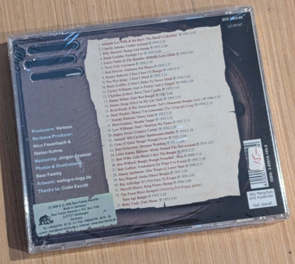 Bear Family Perfect for Parties: Highlight Album CD BRAND NEW & SEALED ...