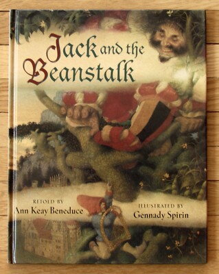 JACK AND THE BEANSTALK Gennady Spirin & Ann Beneduce 1999 1st Printing ...