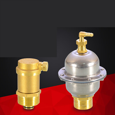 Air Bleed Valve Radiator Auto Exhaust Valve BSP 3/4"1/2"Stainless&Brass ...