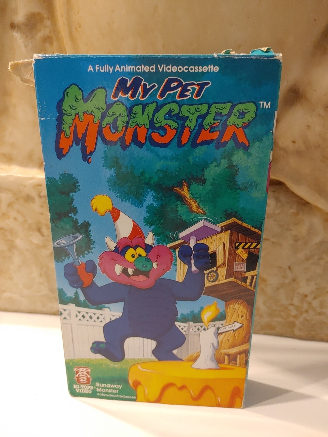 My Pet Monster Rare Animation Cartoon HTF Vol 6 1989 Hi-tops Video Vhs ...