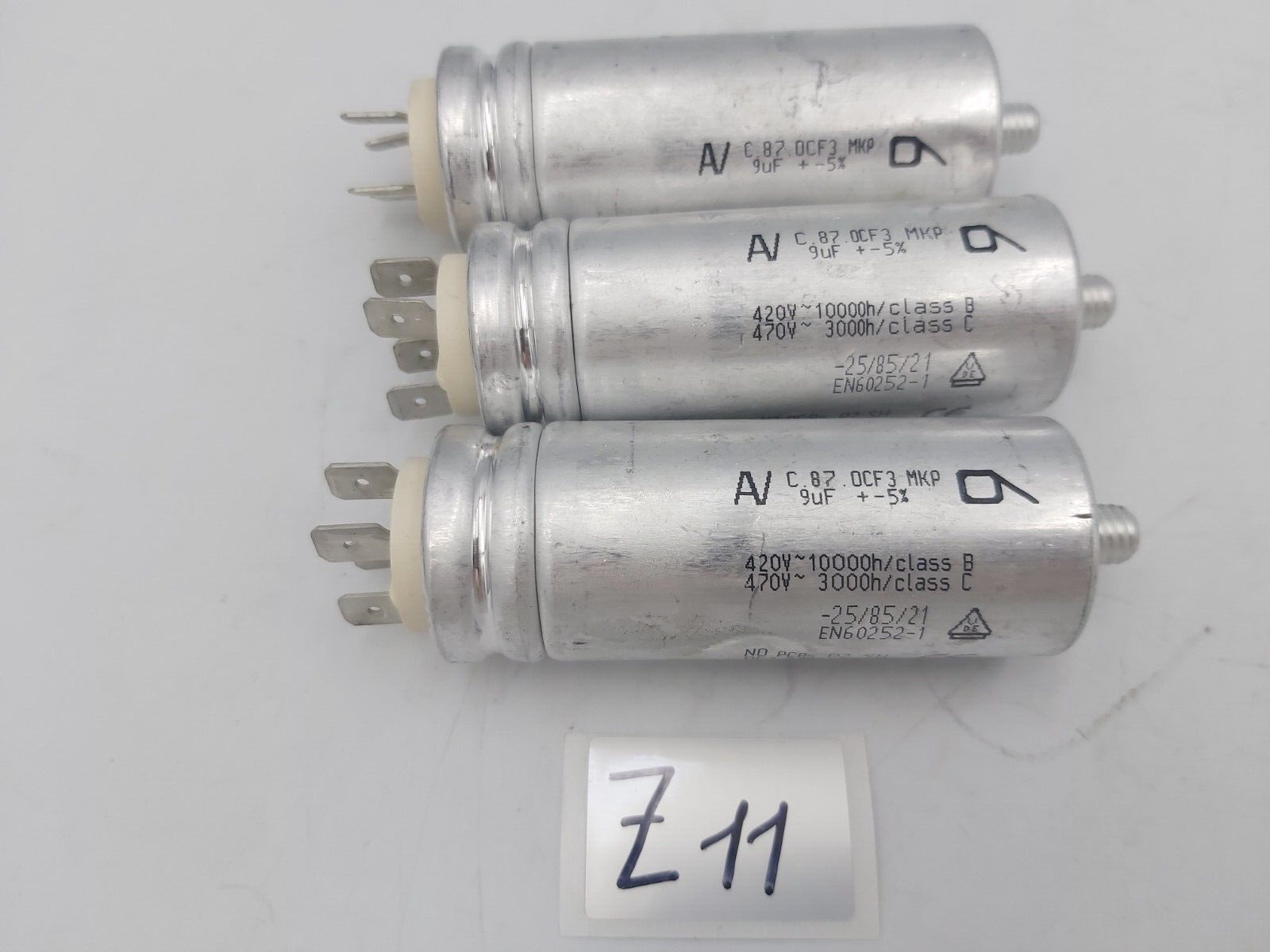 3pcs.ARCTRONICS C.87.0CF3 MKP EN60252-1 Capacitor | eBay
