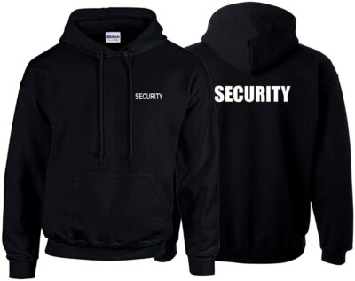 SECURITY OFFICER WORKWEAR EVENT CREW STAFF FANCY DRESS DOORMAN JUMPER ...