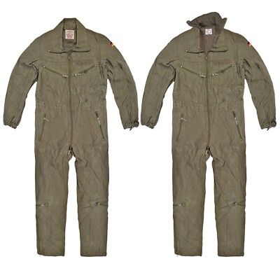 Army Coveralls Original German Bundeswehr Tank Suit Vintage Work Boiler ...