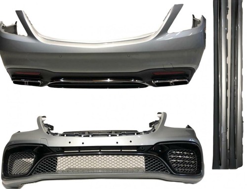 Original Mercedes Stoßfänger Satz vo hinten Schweller S-Klasse W222 ...