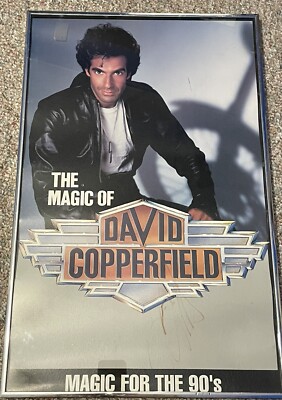 The Magic Of David Copperfield 14 X 22” Magic For The 90s Poster ...