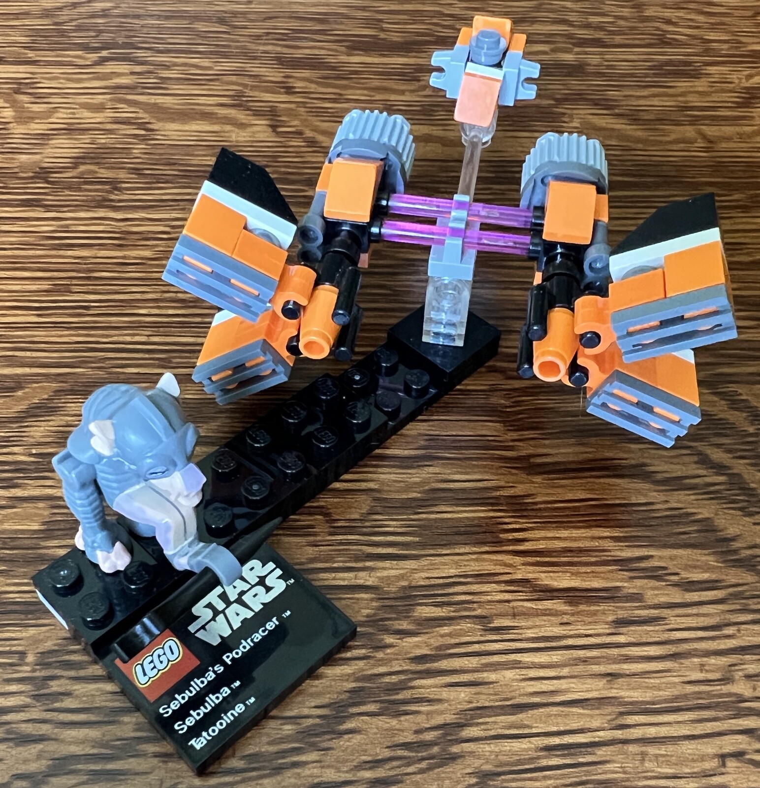 LEGO Star Wars 9675 SEBULBA'S PODRACER & TATOOINE - 100% Complete | eBay