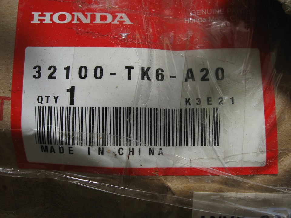 Honda 32100-TK6-A20 RH Cabin Wire Harness W. Washer Tube 09-11 Fit New ...