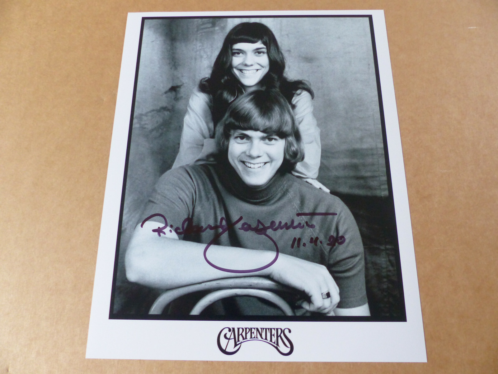 CARPENTERS Richard Carpenter signed Autogramm signiert auf 20x25 cm ...